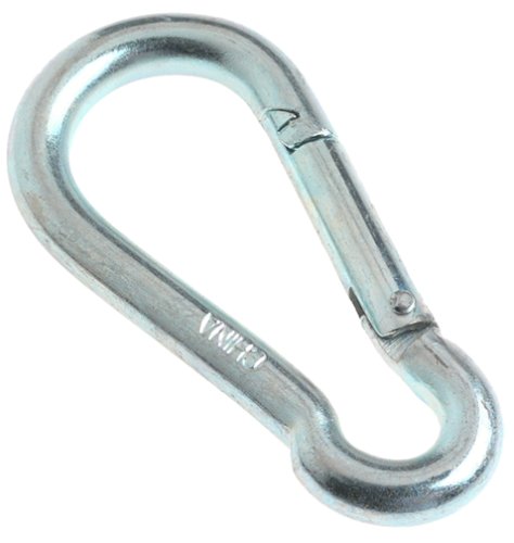 Campbell 1/2" Spring Snap Link, Steel, Zinc Plated, #2450 - Mill Spring ...