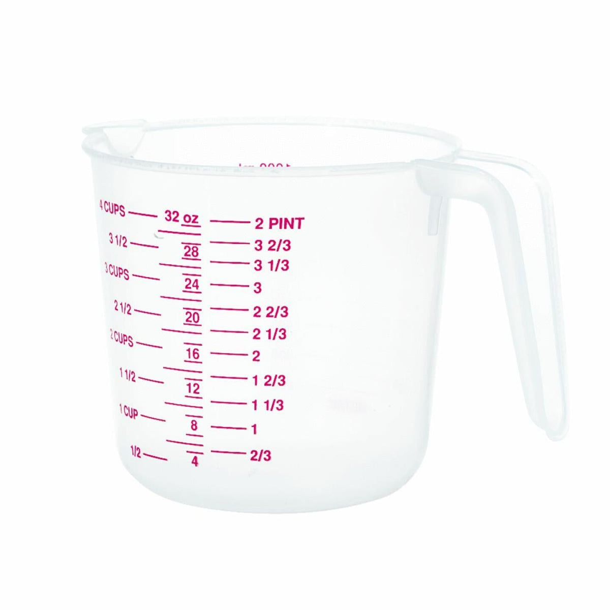 Norpro 4 Cup White Plastic Measuring Cup - Mill Spring, NC - McGuinn's ...